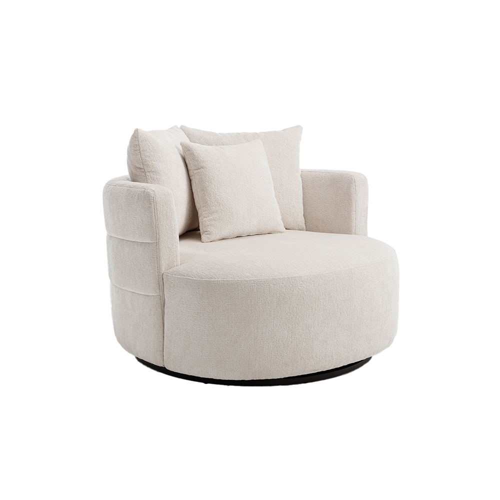 Bolza Fauteuil - Trenza 6 ivory (draaibaar) - Fauteuils NIEUW - Tower ...